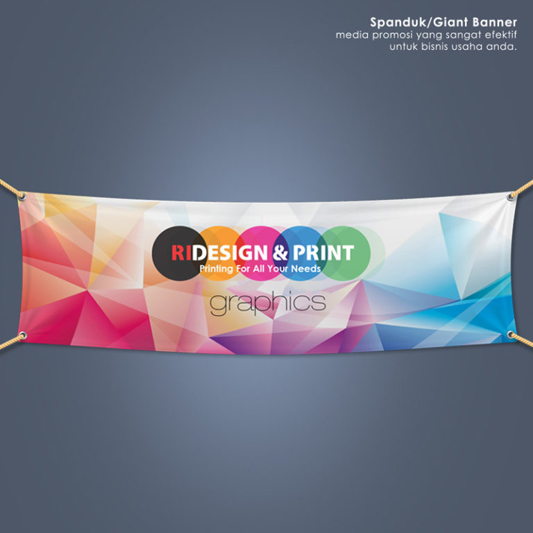 Spanduk / Giant Banner – RiDesign & Print